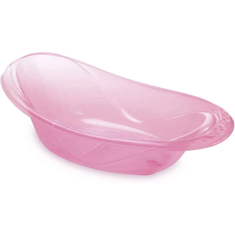 Banheira Infantil Rosa Translucida Bebe 22 Litros - Adoleta | Shopee Brasil