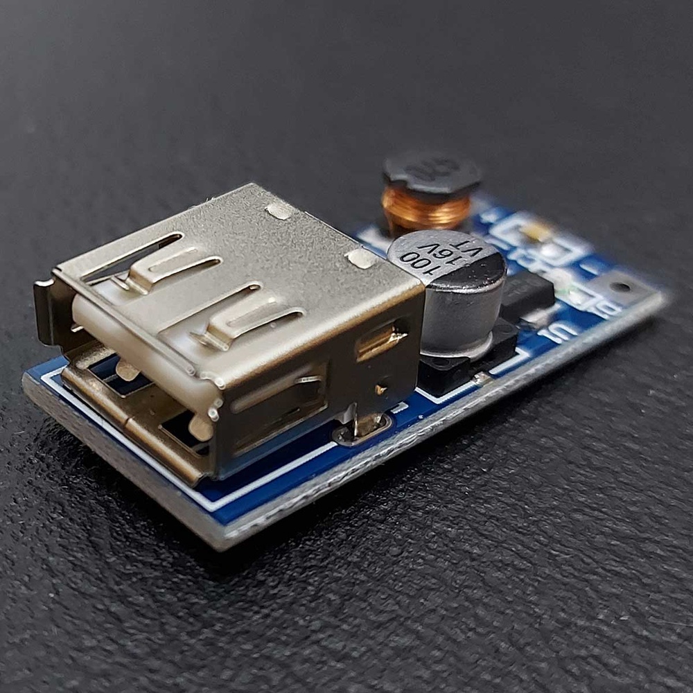 Conversor USB DC/DC Step Up 0,9-5V Para 5V 600mA - HW-106 | Shopee Brasil