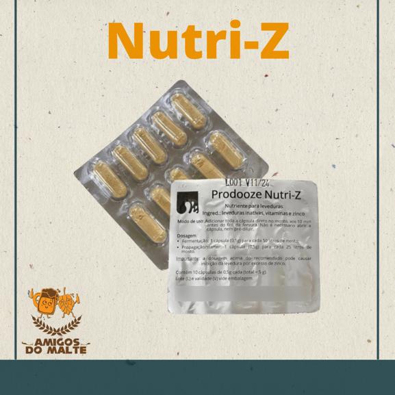 NUTRI-Z BLISTER COM 10 COMPRIMIDOS | Shopee Brasil