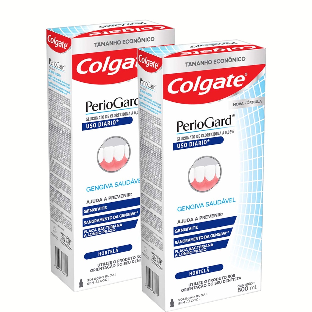KIt 2x Enxaguante Bucal Colgate Periogard 250ml | Shopee Brasil