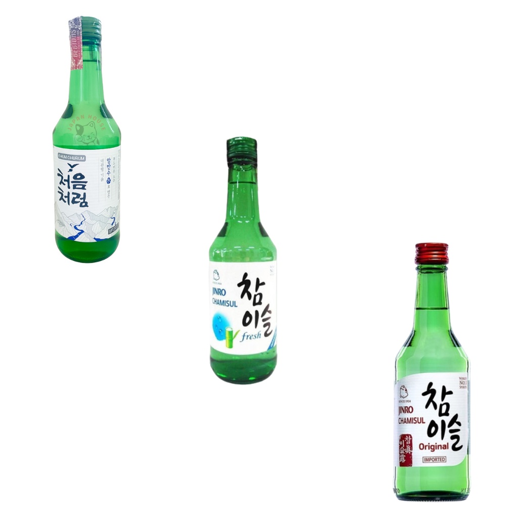 Soju Bebida Tradicional Coreana - Chum Churum Original 360ml ...