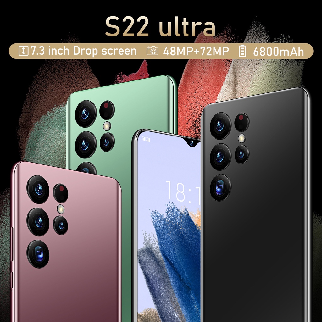 Brand New 》 S22 Ultra 5G S908U1 6.8 " RAM 8/12GB ROM 128/256/512GB Caneta NFC S Original S22U ...