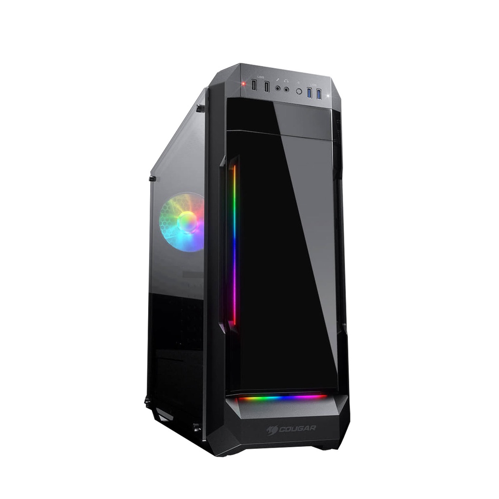 Gabinete Gamer Cougar MX331-T, Mid Tower c/ 1x Fan ARGB - 385NC20.0003 ...