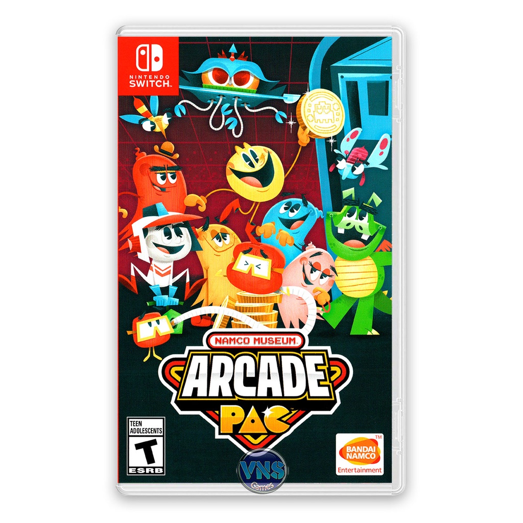 Namco Museum Arcade Pac - Switch - Mídia Física Novo Lacrado | Shopee ...