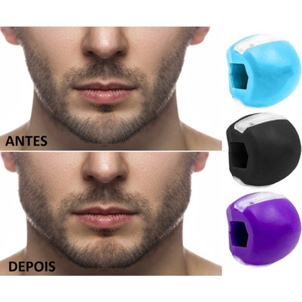 Jawline Exercício Mandíbula Pescoço Definir Maxilar Aparelho | Shopee ...