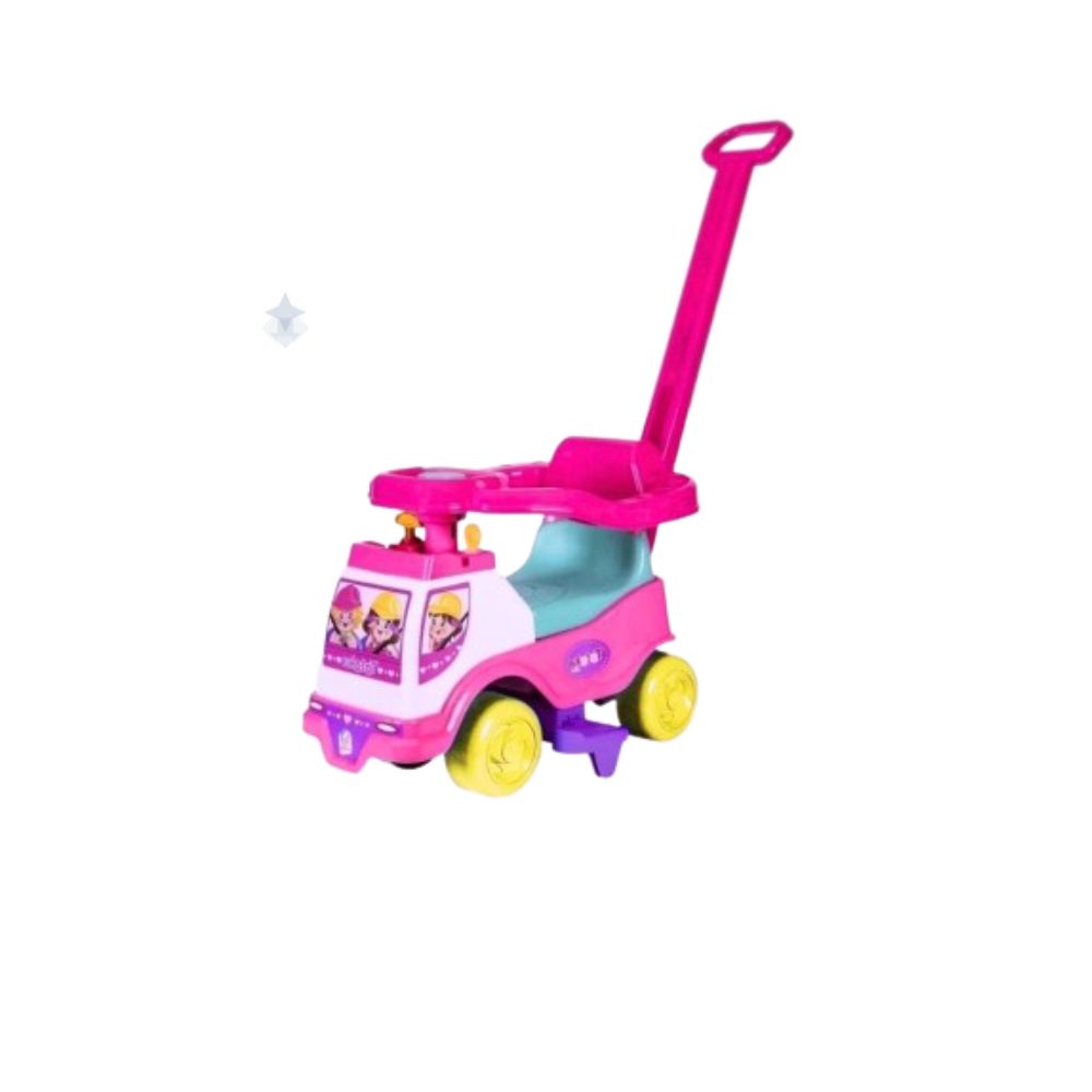 Totoka Plus Rosa para Bebe Carrinho Triciclo Infantil com Empurrador ...