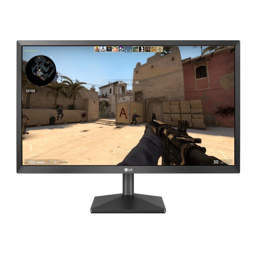 Monitor Gamer LG 21,5 Full HD 75Hz 5ms HDMI VGA TN FreeSync - 22MK400H-B | Shopee Brasil