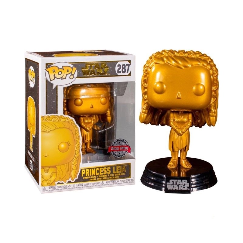 Funko Pop Star Wars Princess Leia 287 Exclusivo | Shopee Brasil