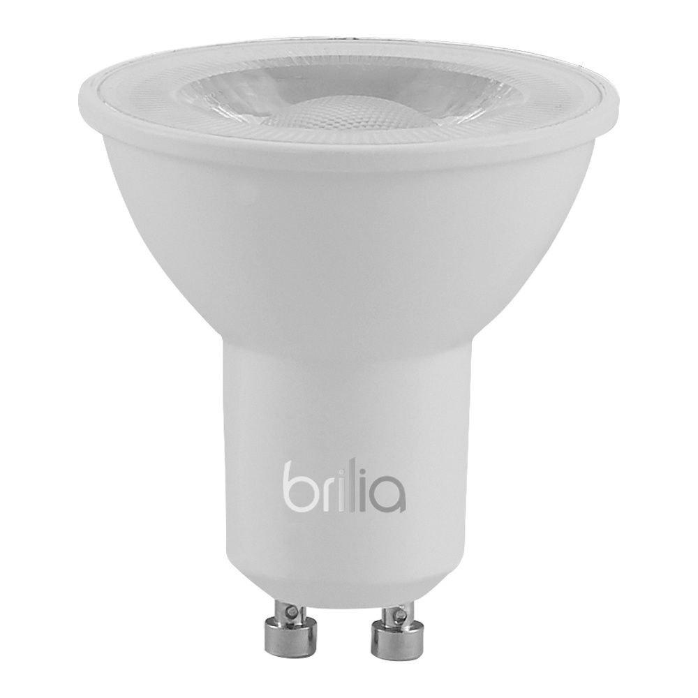 Lâmpada LED Dicroica GU10 4,8w Branco Quente Bivolt - Brilia 301955 / ...