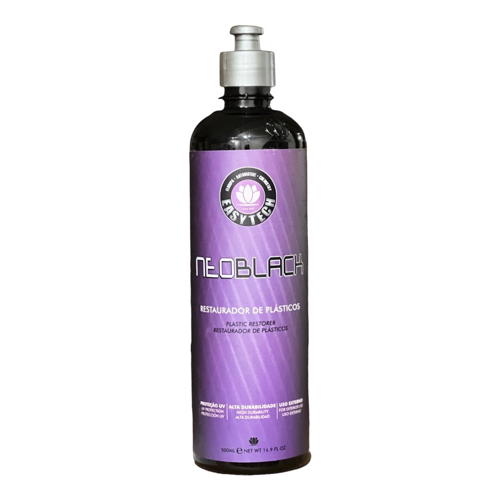 Revitalizador De Plásticos Externos Neoblack 500ml Easytech | Shopee Brasil
