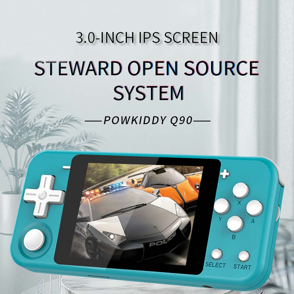 Overlord Treasure Box POWKIDY Q90 open-source handheld IPS screen retro ...