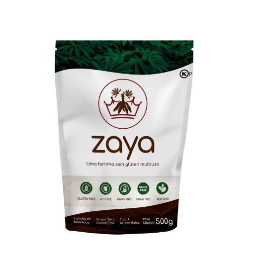 Farinha de mandioca tipo 1 Zaya 500g | Shopee Brasil