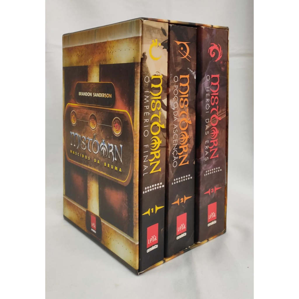Box Trilogia Mistborn | Shopee Brasil