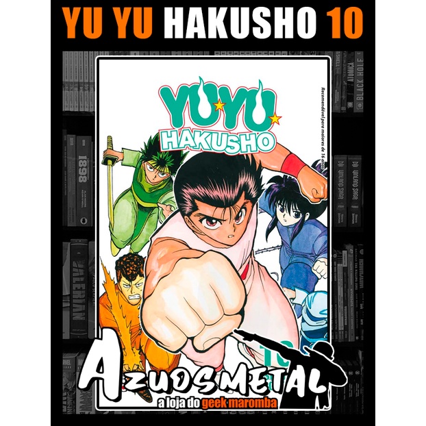 Yu Yu Hakusho - Vol. 10 [Reimpressão] [Mangá: JBC] | Shopee Brasil