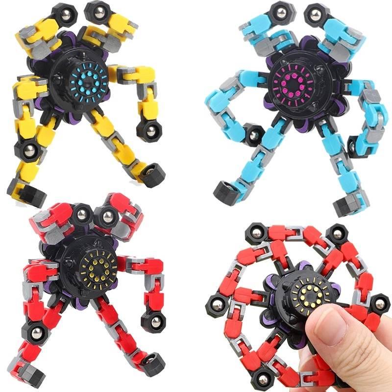 Fidget Toys Sensory Spinner Robô Para Crianças Antistress Brinquedo ...