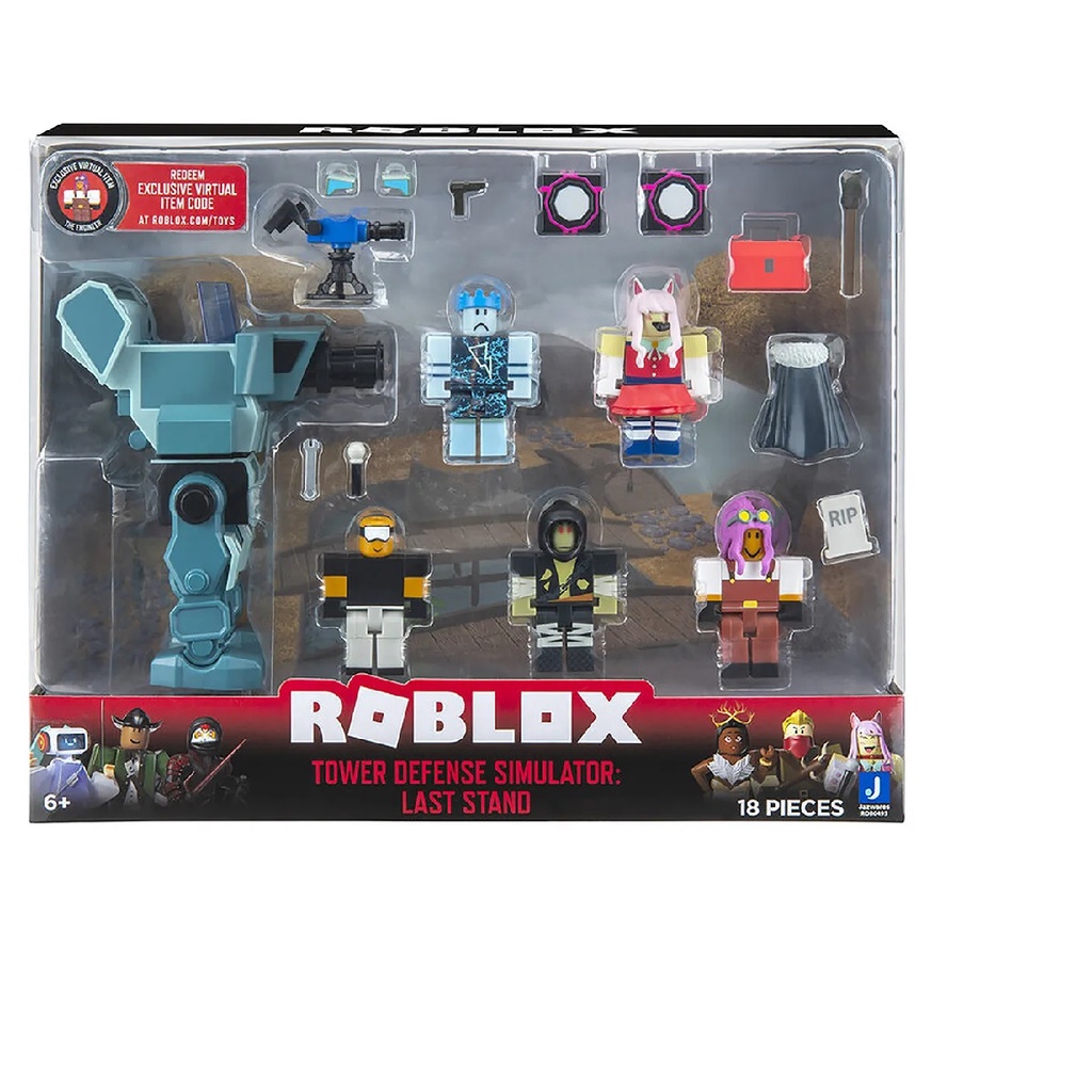 Brinquedo Roblox Set de Luxo Tower Defense Simulator Last Stand 3260 ...