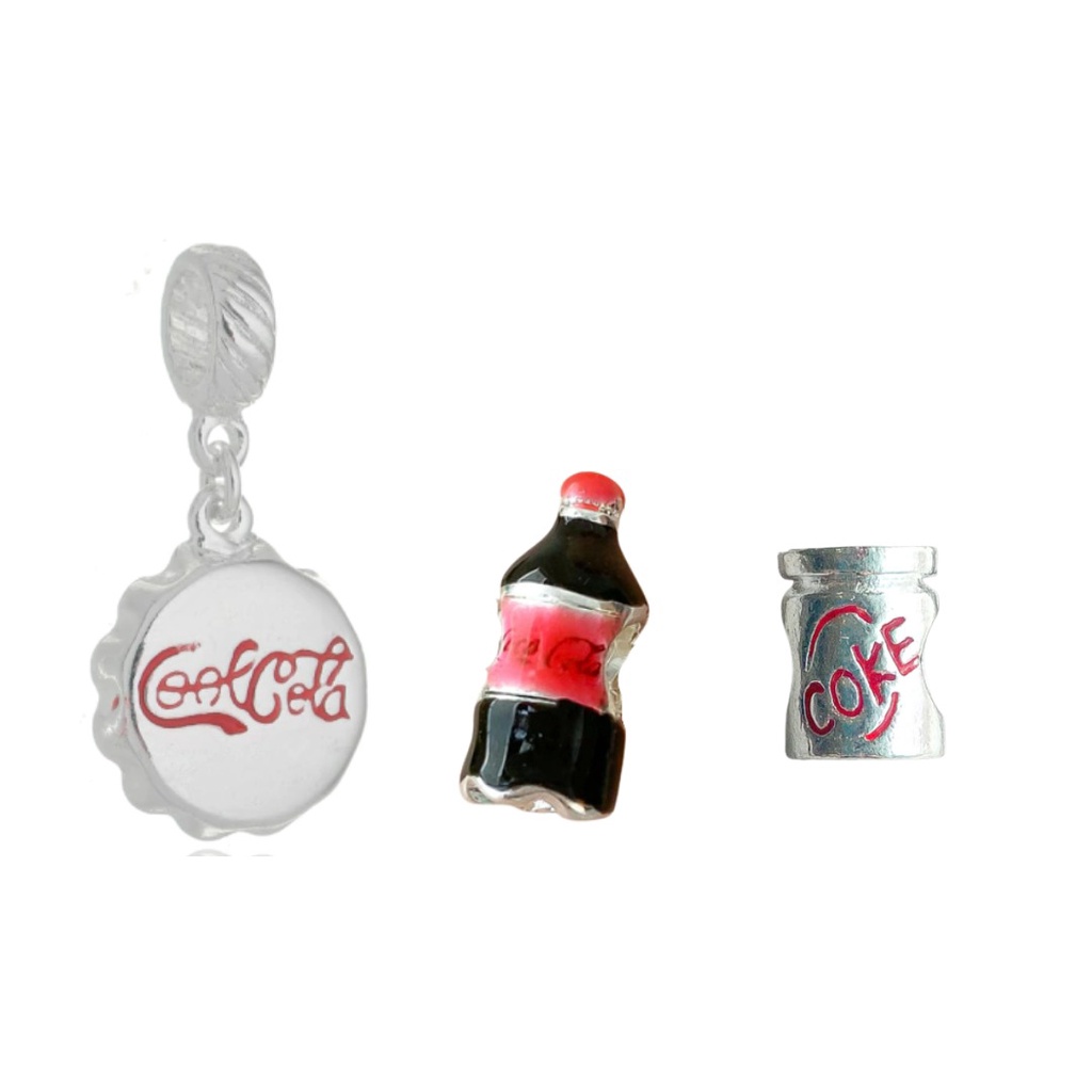 BERLOQUE COLEÇÃO COCA COLA VIVARA PANDORA 925 | Shopee Brasil