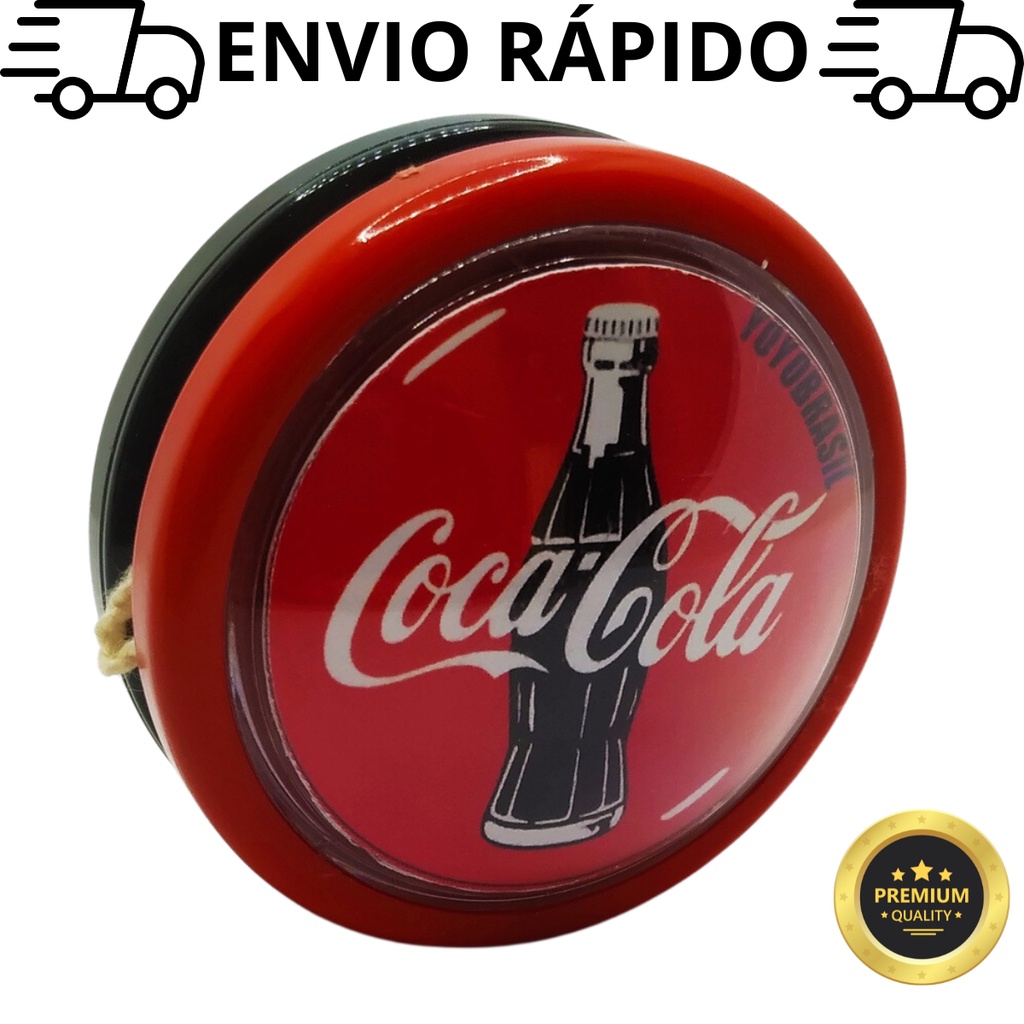 Yoyo Profissional Coca Cola Super Retrô Novo Personalizado ( Ioio, Yo ...