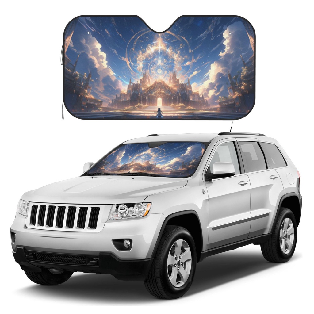 Conceito Arte Imprimir Sombra Solar Para Carros , Caminhões , SUV ...