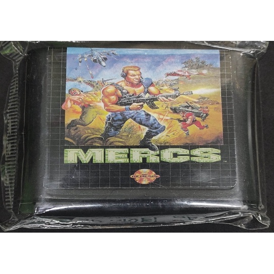 Jogo Mercs Sega Genesis Mega Drive Importada chipada ,Game,Fita ...