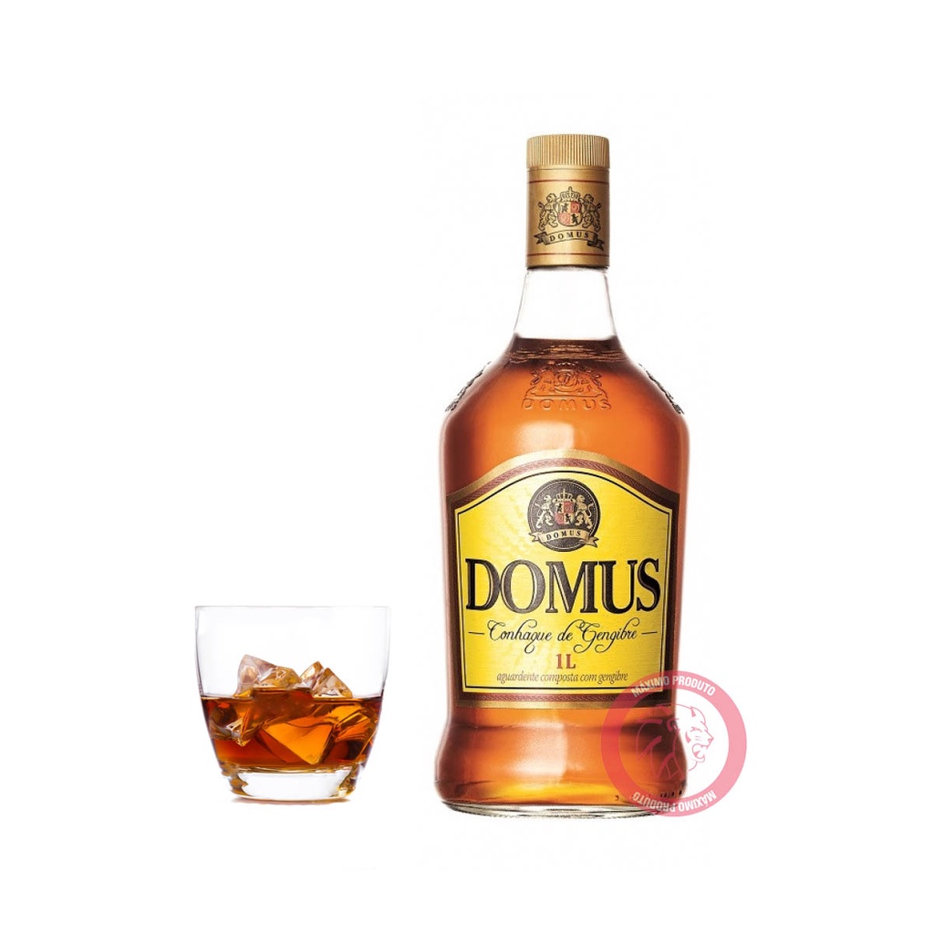 Bebida Alcoólica Conhaque Domus Bebida Alcoolica 1 Litro Exclusivo ...