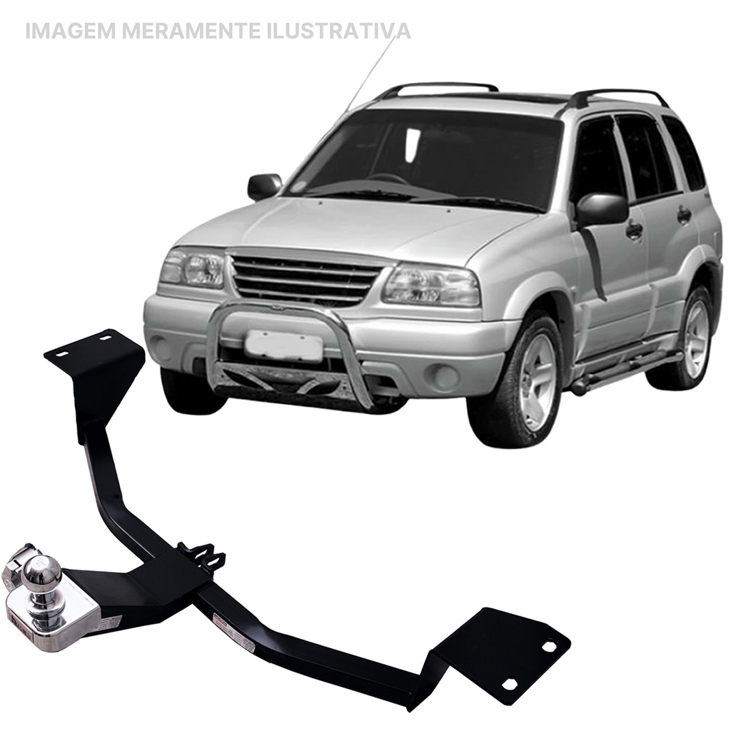 Engate Reboque Rabicho Fixo Tracker 2001 a 2013 450Kg | Shopee Brasil