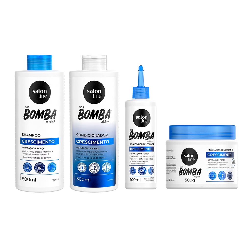 Salon Line Linha SOS Bomba Original Crescimento - Reparação e Força ...