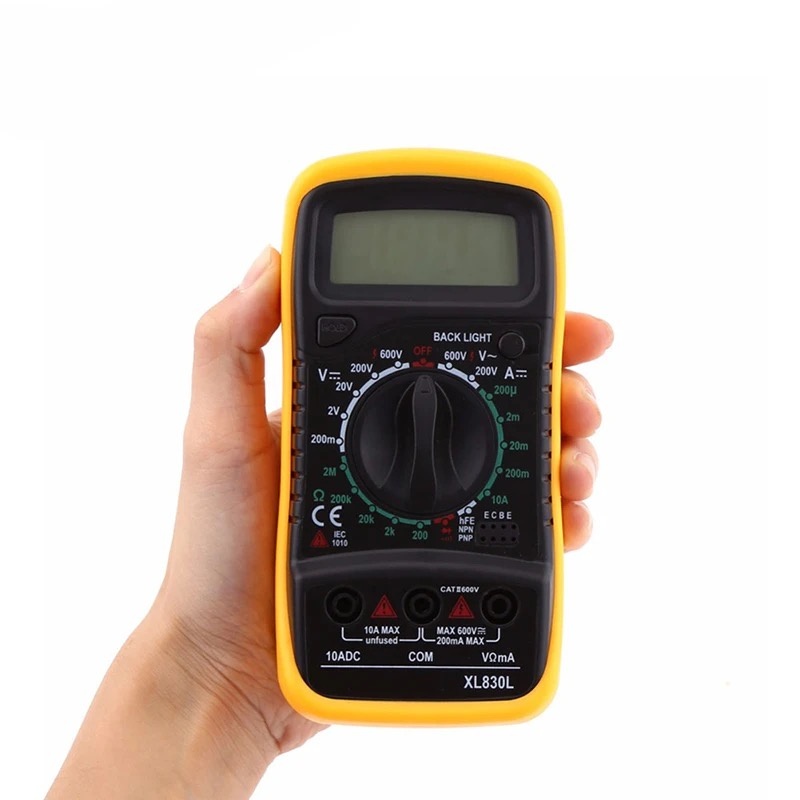 Multímetro Multiteste Digital Profissional Xl830 LED/Beep | Shopee Brasil