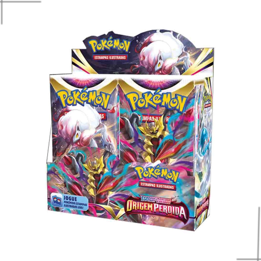Box Booster Pokemon Espada Escudo 11 Origem Perdida C/36 | Shopee Brasil