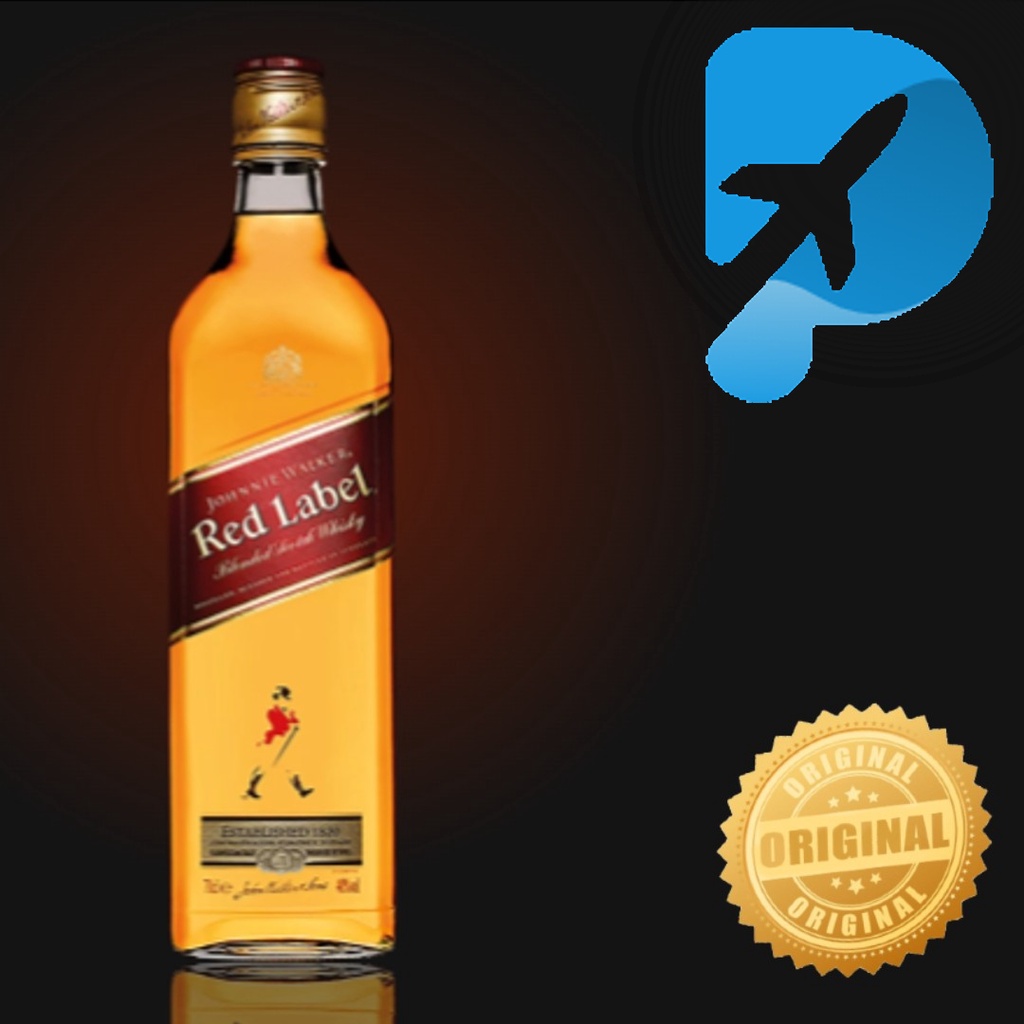 RED LABEL Whisky 1L - Original Com Caixa e Selo IPI | Shopee Brasil