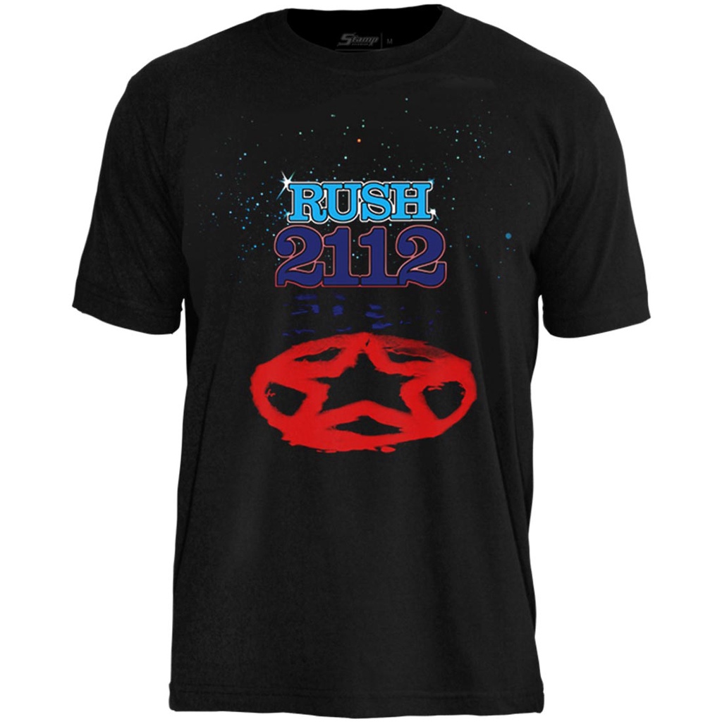 Camiseta Rush Stamp Rockwear TS1405 Rush 2112 Symbol | Shopee Brasil