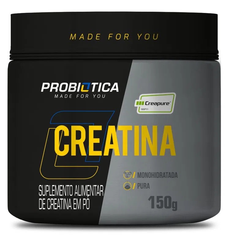CREATINA CREAPURE POTE 150G Probiotica | Shopee Brasil
