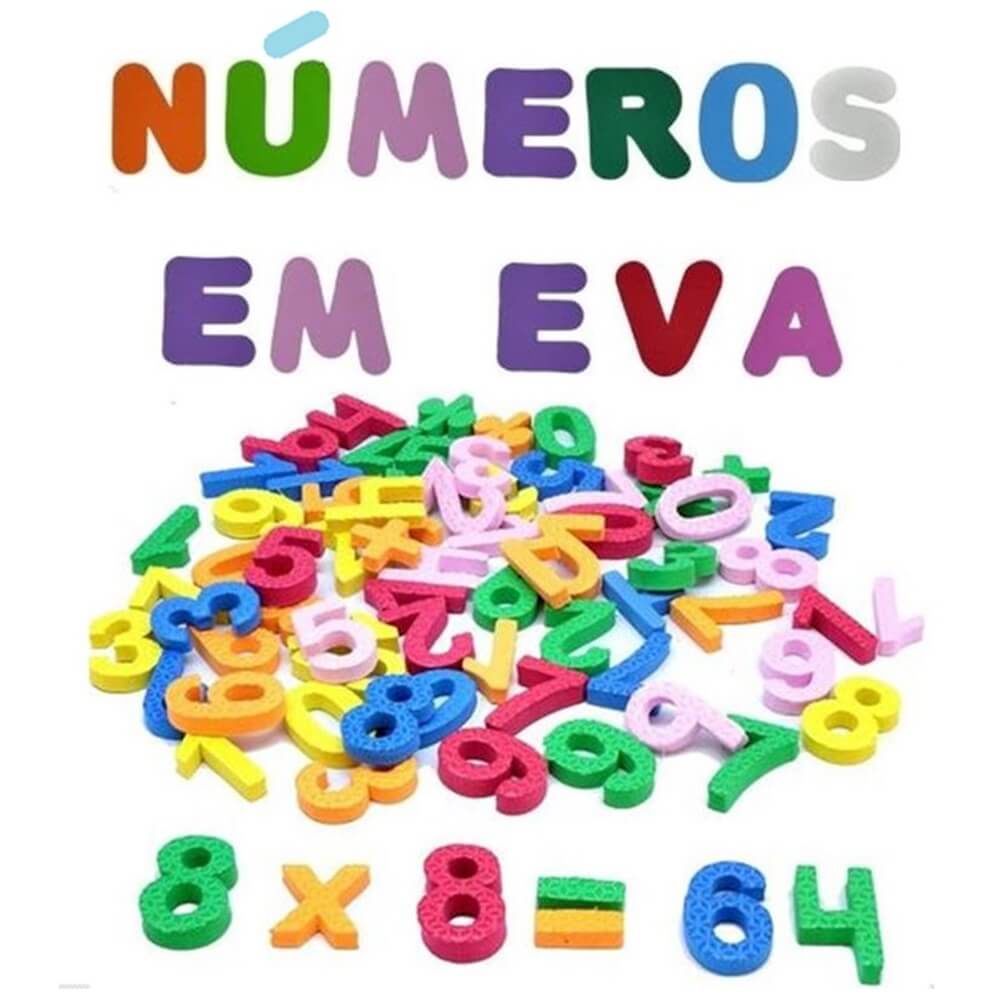 Numeros Em Eva Brinque Mais Shopee Brasil