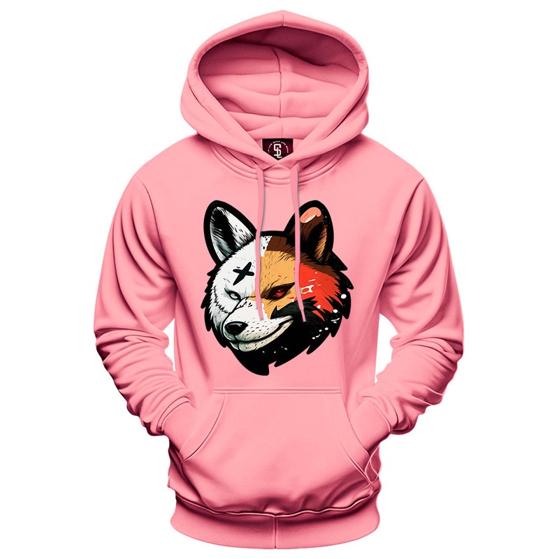 Moletom Coleção Face Animals Raposa Bad Angry Shap Life | Shopee Brasil