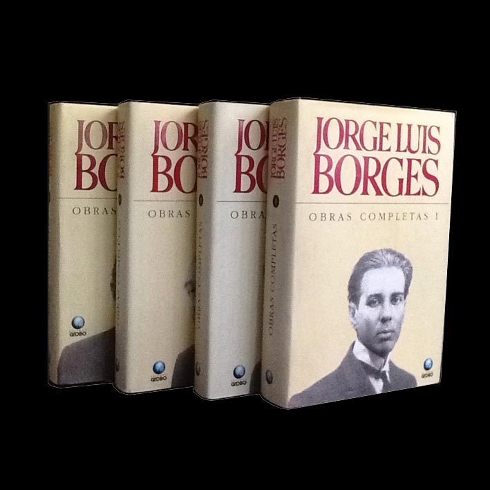 Coleção Obras Completas - 4 Volumes autor Jorge Luis Borges | Shopee Brasil