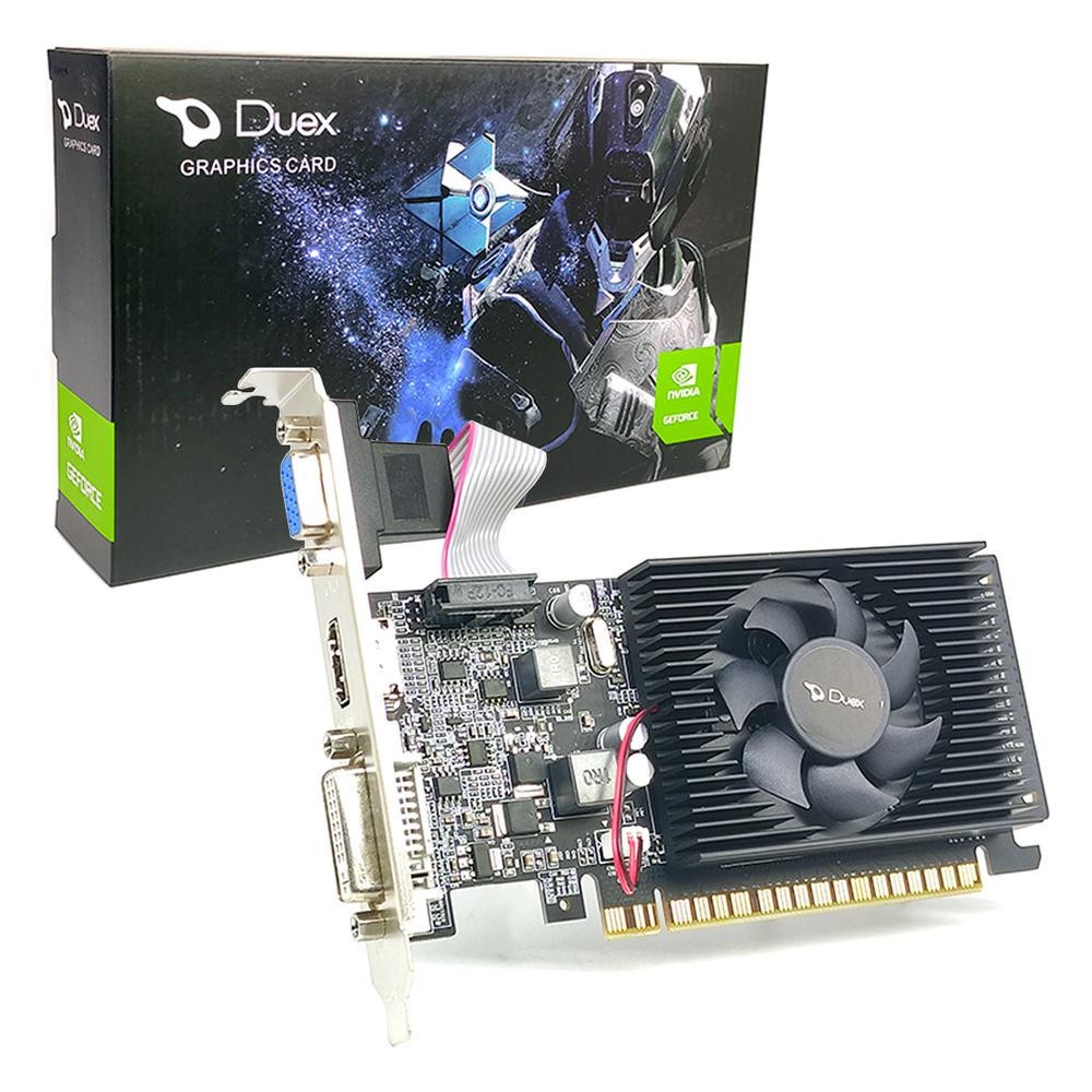Placa de Vídeo Duex GeForce GT 610 2GB DDR3 64Bit - DX GT610LP-2GD3 | Shopee Brasil