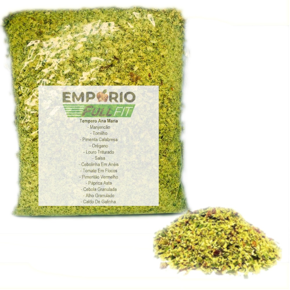 Tempero Ana Maria 1 Kg Ingredientes Naturais | Shopee Brasil