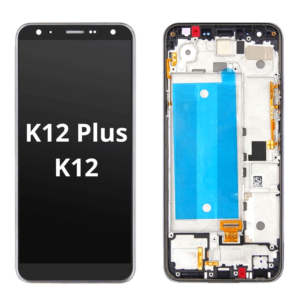 Tela Display Compatível LG K12 e K12 Plus X420 Com Aro Premium | Shopee Brasil