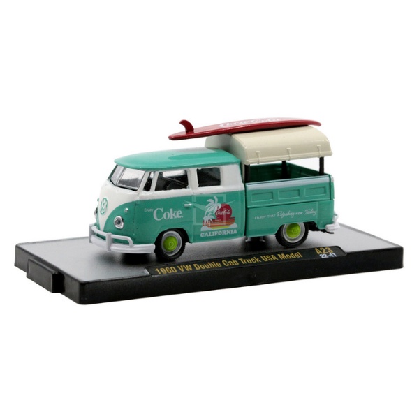 Volkswagen Kombi Double Cab Truck USA - Surf - Coca Cola - A23 - M2 ...