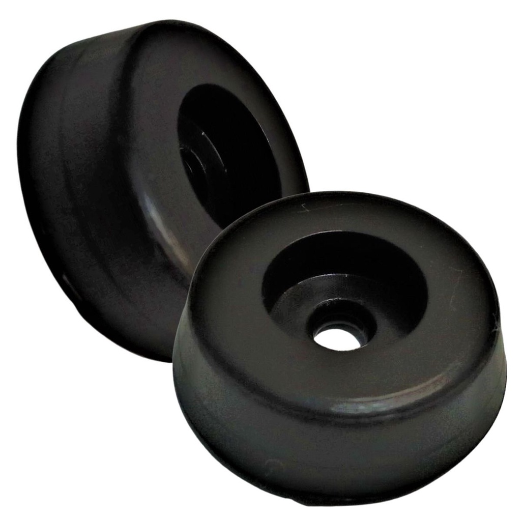 Kit 100 Pézinho Pé Pequeno Borracha Caixa Som Antiderrapante ...