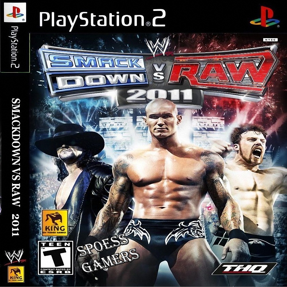 Ps 2 Wwe 2011 Smackdown Vs. Raw Ps2 Patch Ans | Shopee Brasil