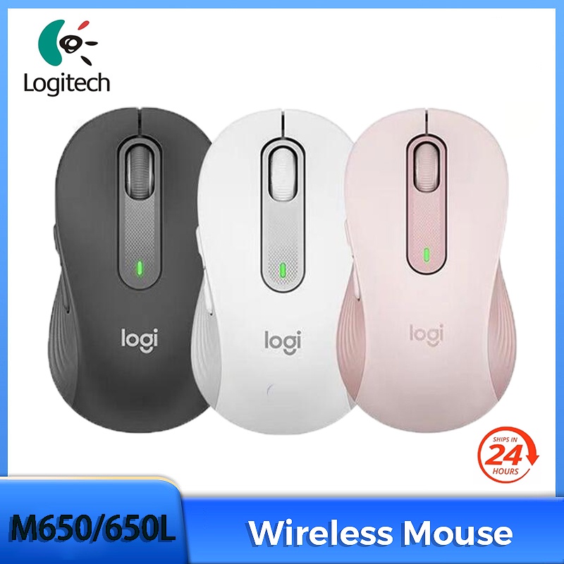 Logitech M650/M650L Mouse Sem Fio Bluetooth Sile Game Inteligência ...