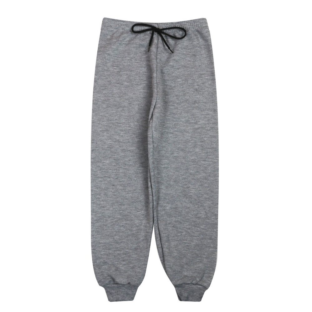 Calça Moletom Unissex Cor lisa Mescla - Escorrega o Preço