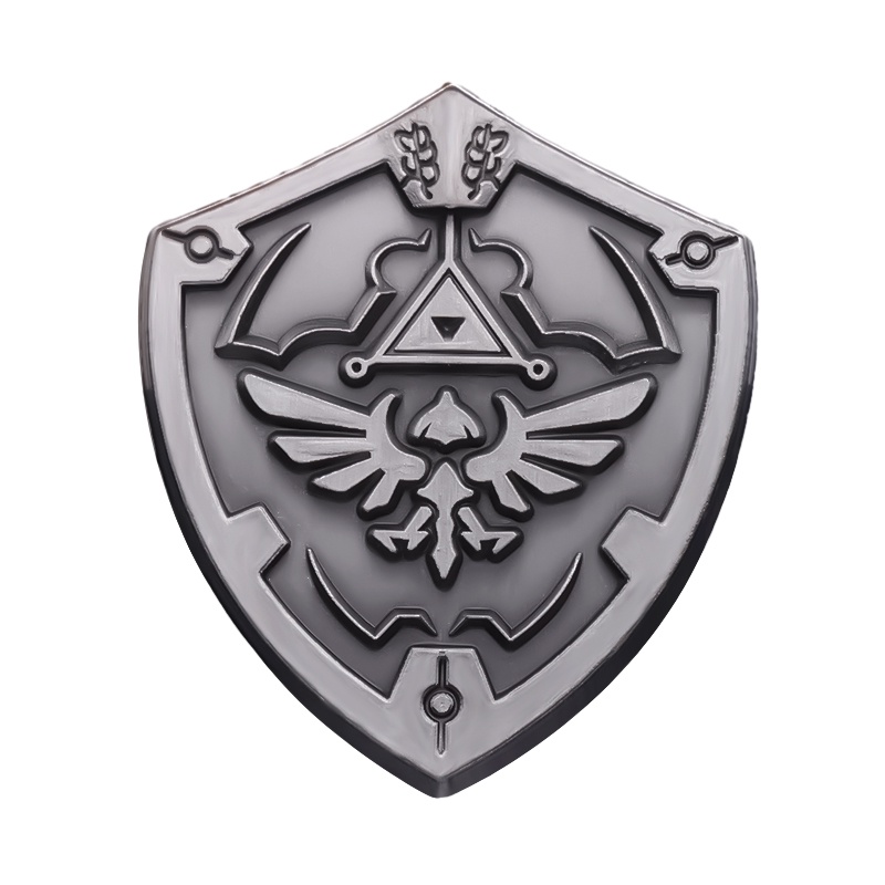 50 Estilos Da Lenda Do Jogo Zelda Broche De Esmalte Hylia Shield Link ...