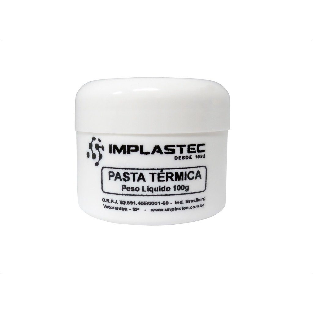 Pasta Térmica Implastec Pote 100g Processador Cpu Pc - Escorrega o Preço