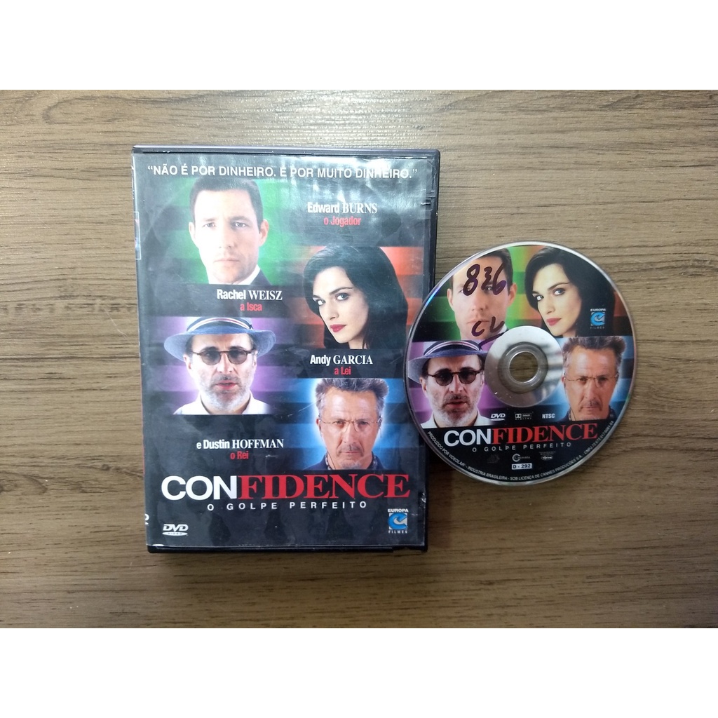 DVD CONFIDENCE - O GOLPE PERFEITO - ORIGINAL | Shopee Brasil