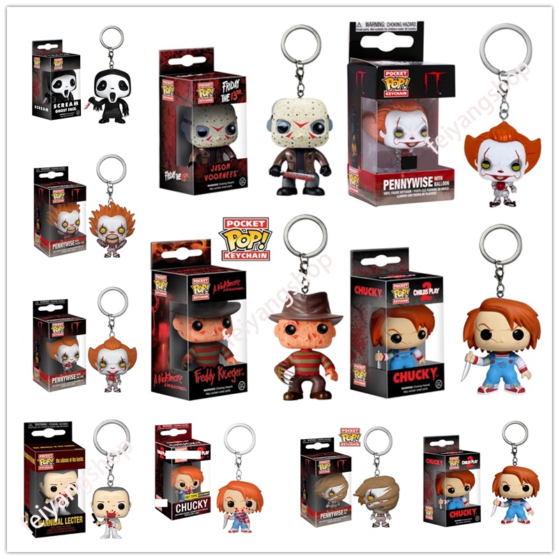 Funko Pop Keychain : Horror Stephen King's It Sexta-Feira A 13a Jason ...
