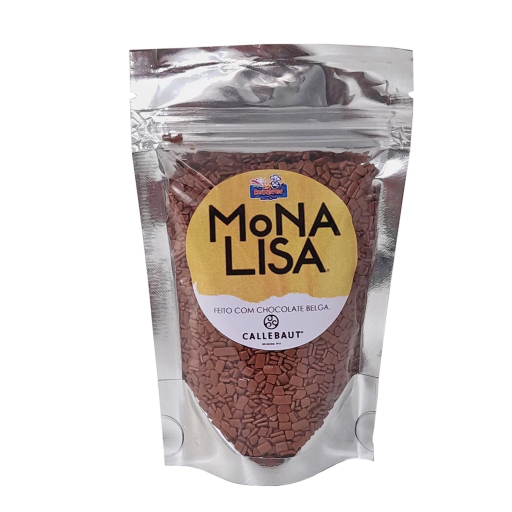Chocolate Flakes Small Belga Ao Leite Mona Lisa 300 Gramas | Shopee Brasil