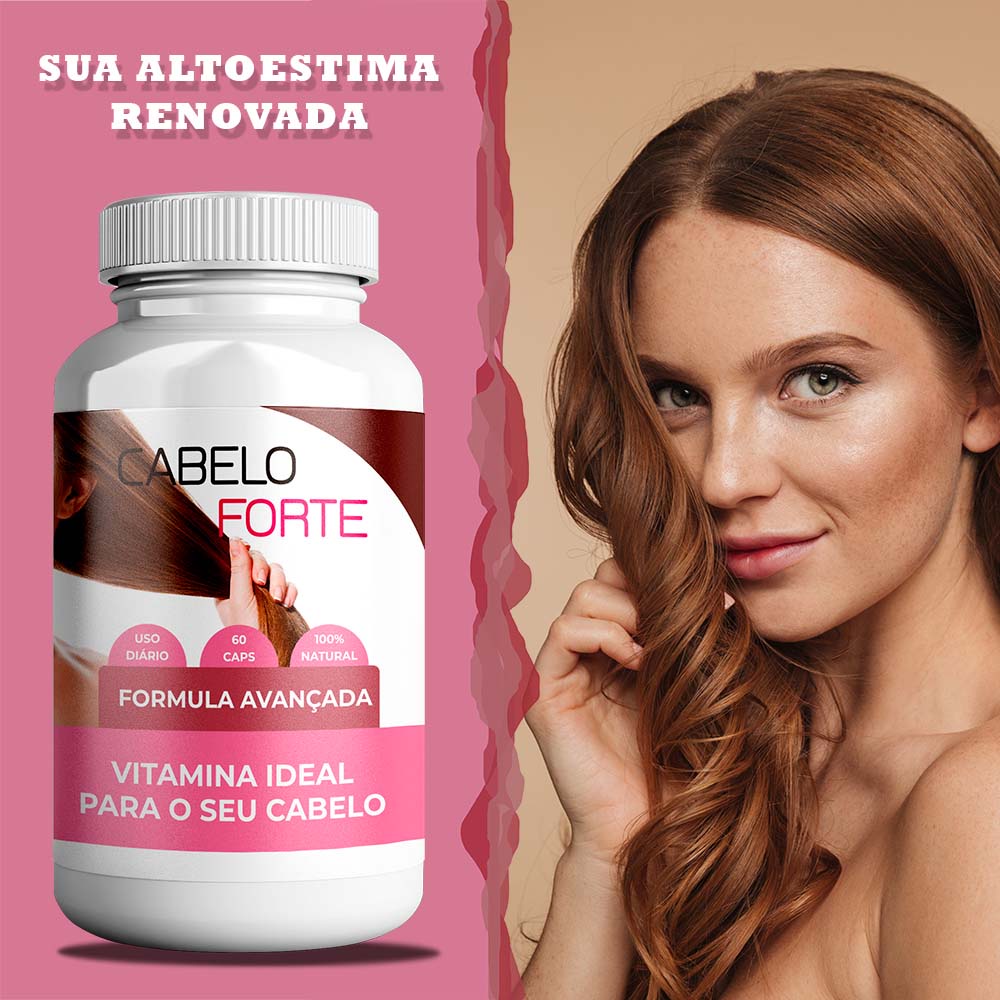 Kit 12x Fortificante Capilar Cabelo Forte - 60 Caps | Shopee Brasil