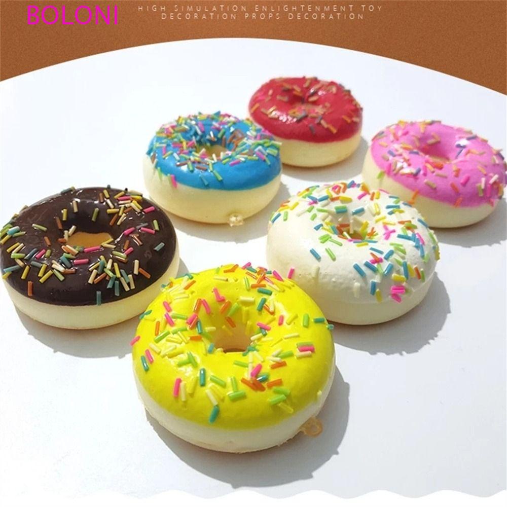 LANFY Donut Cone Toy Kids for Adulto 6,2cm/2.4in Novidade Artificial ...